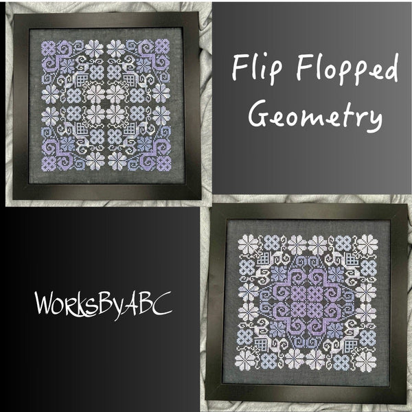 WorksByABC Flip Flopped Geometry Pattern – The Stitching Corner