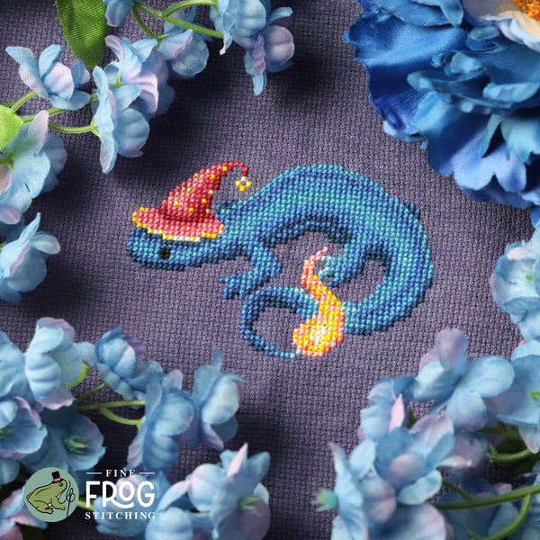 Fine Frog Stitching Wizardly Newt Pattern