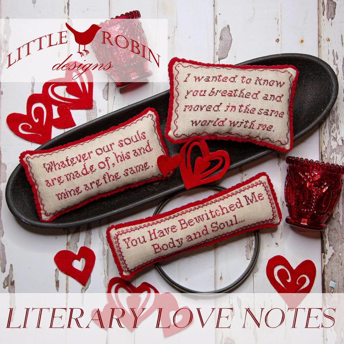 Little Robin Designs Literary Love Notes Pattern